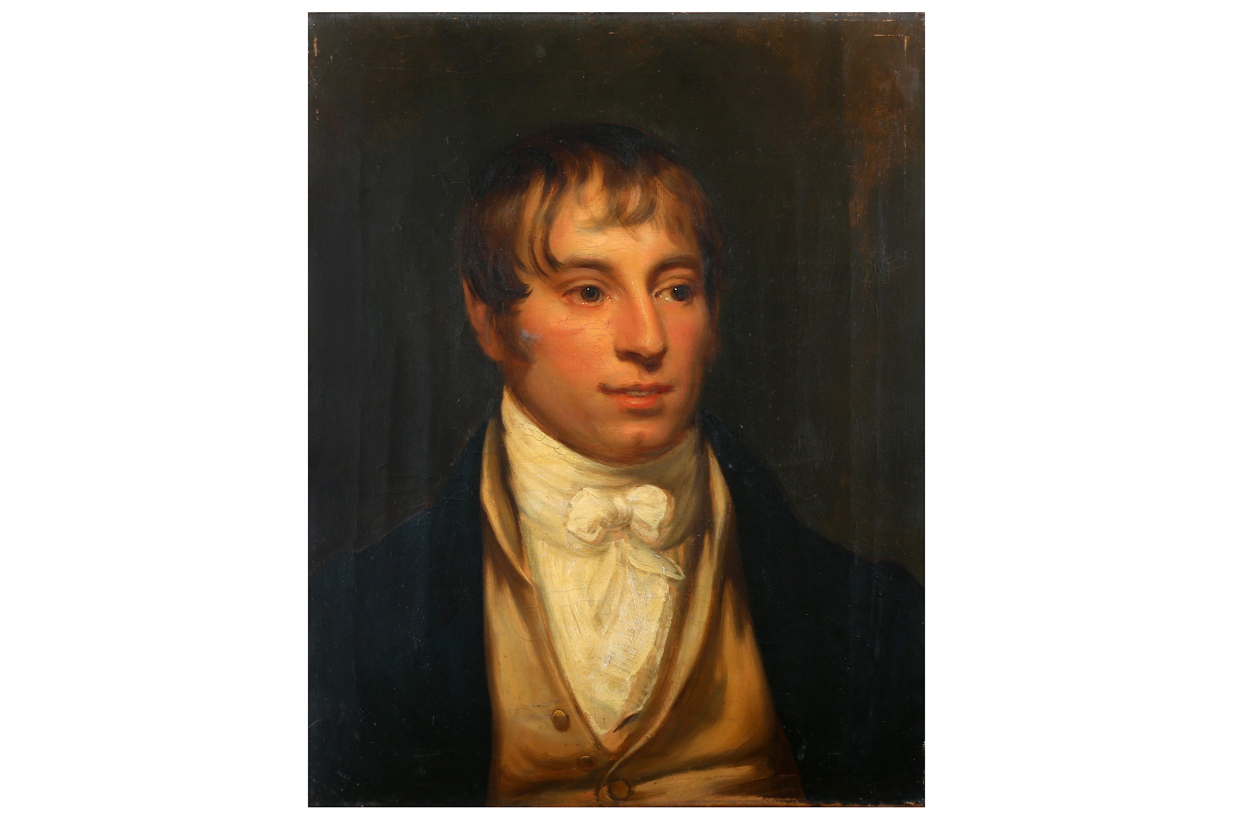 Henry William Pickersgill | head and shoulders in a black coat and tied ...