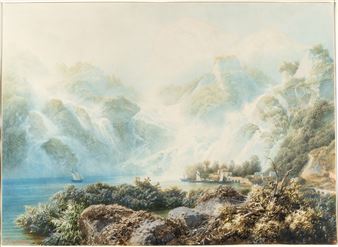 Karl Eduard Biermann | Capri (1843) | MutualArt