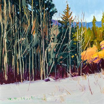 William Cather Hook | February Forest | MutualArt