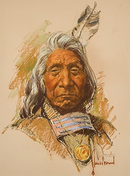 Harley Brown | Rainy Chief | MutualArt