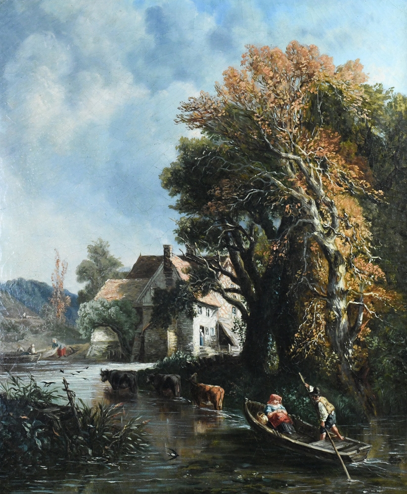 John Constable | The Valley Farm | MutualArt