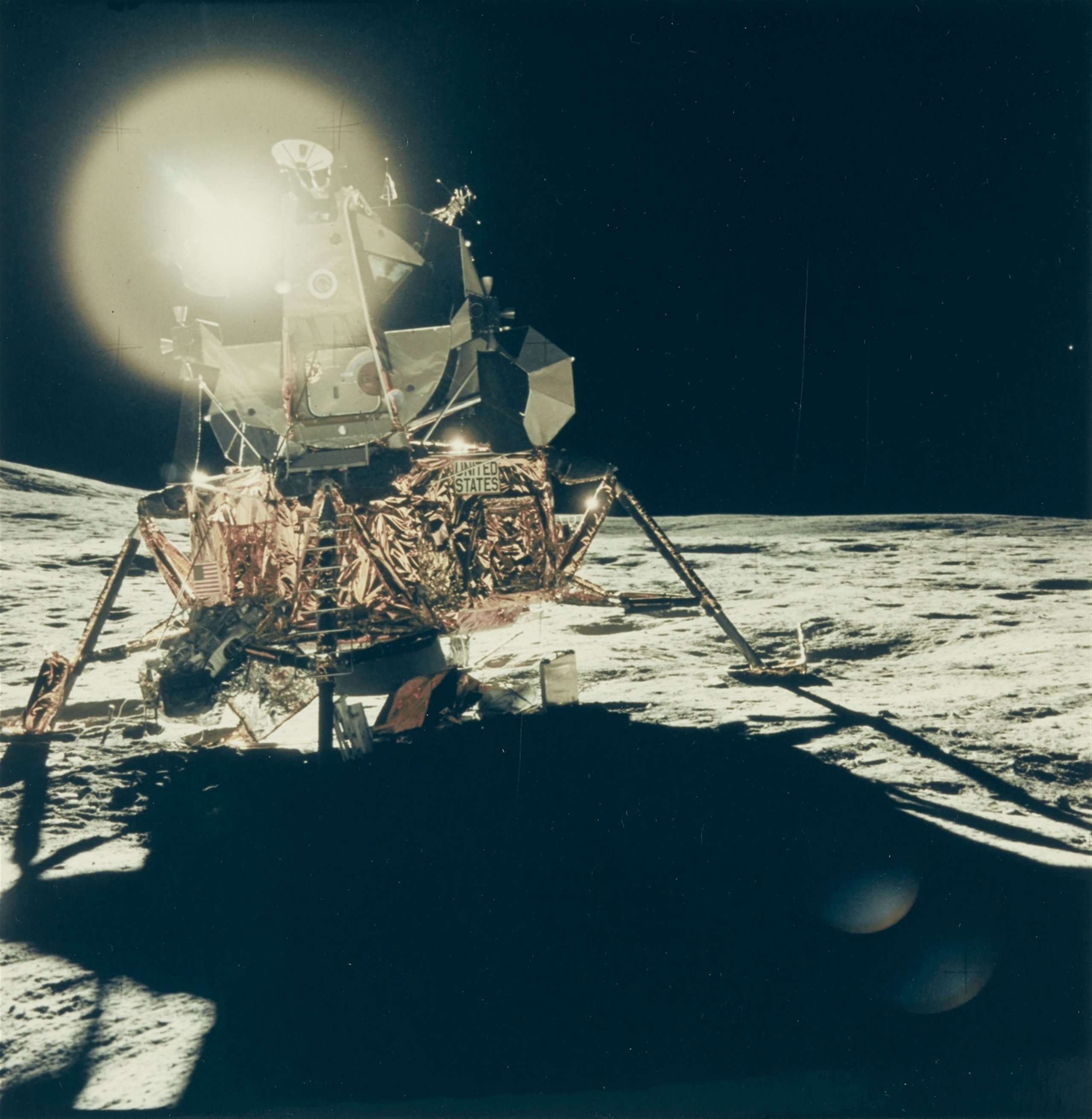 NASA | A front view of the Apollo 14 Lunar Module (1971) | MutualArt