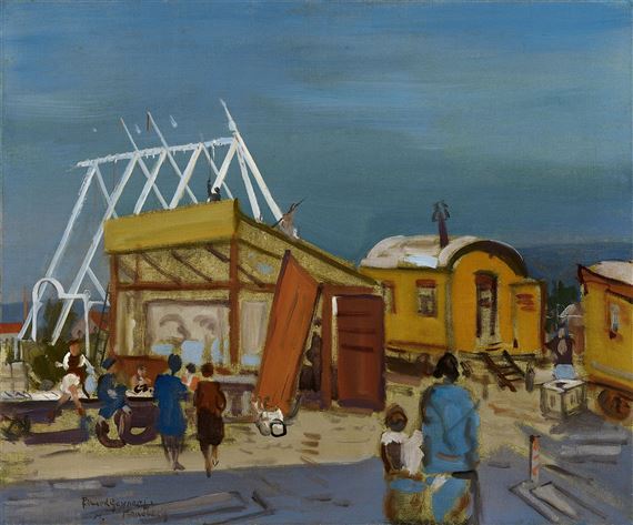 Richard Gessner | Kirmesbauten (1933) | MutualArt