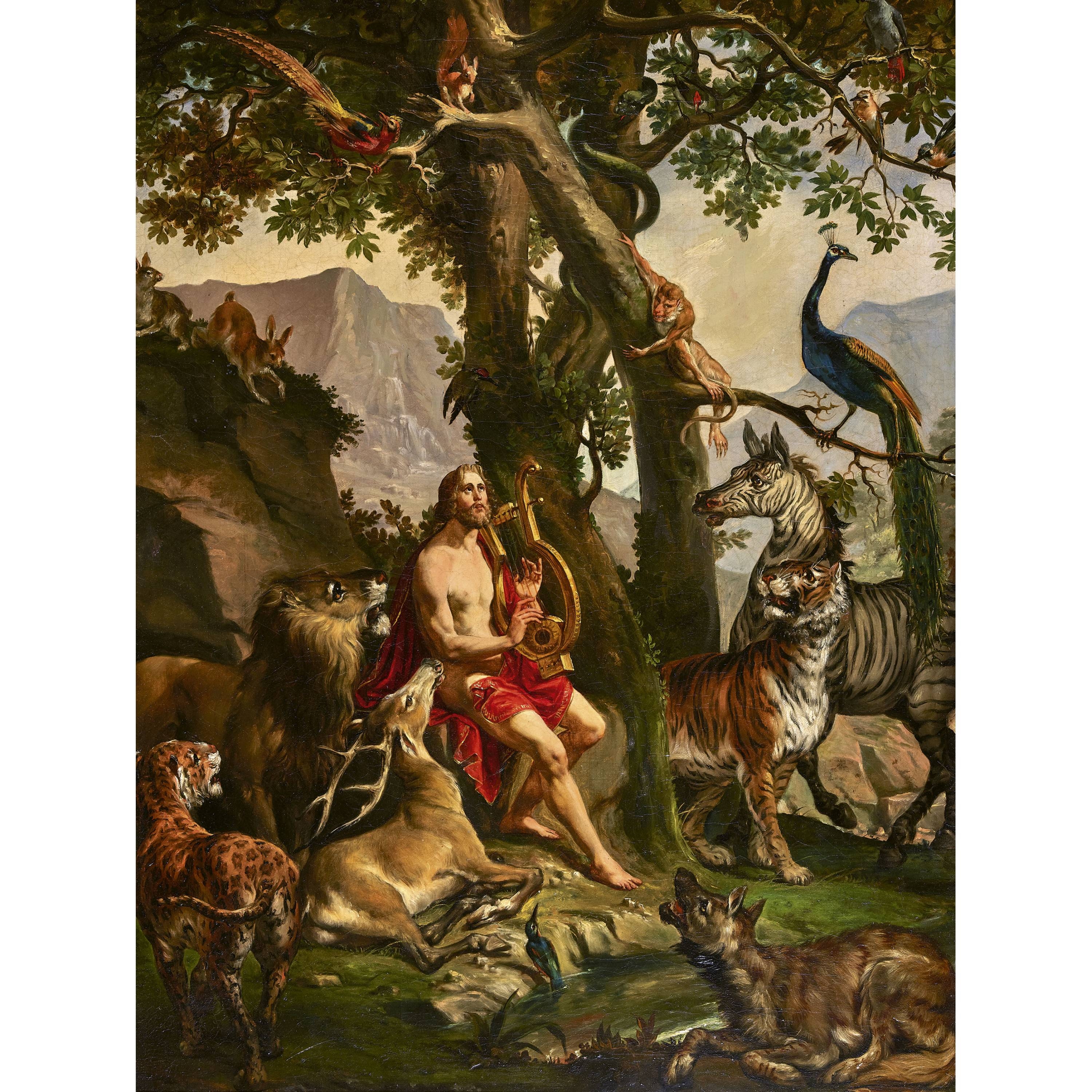 P. Danello | Orpheus bezaubert die wilden Tiere. | MutualArt