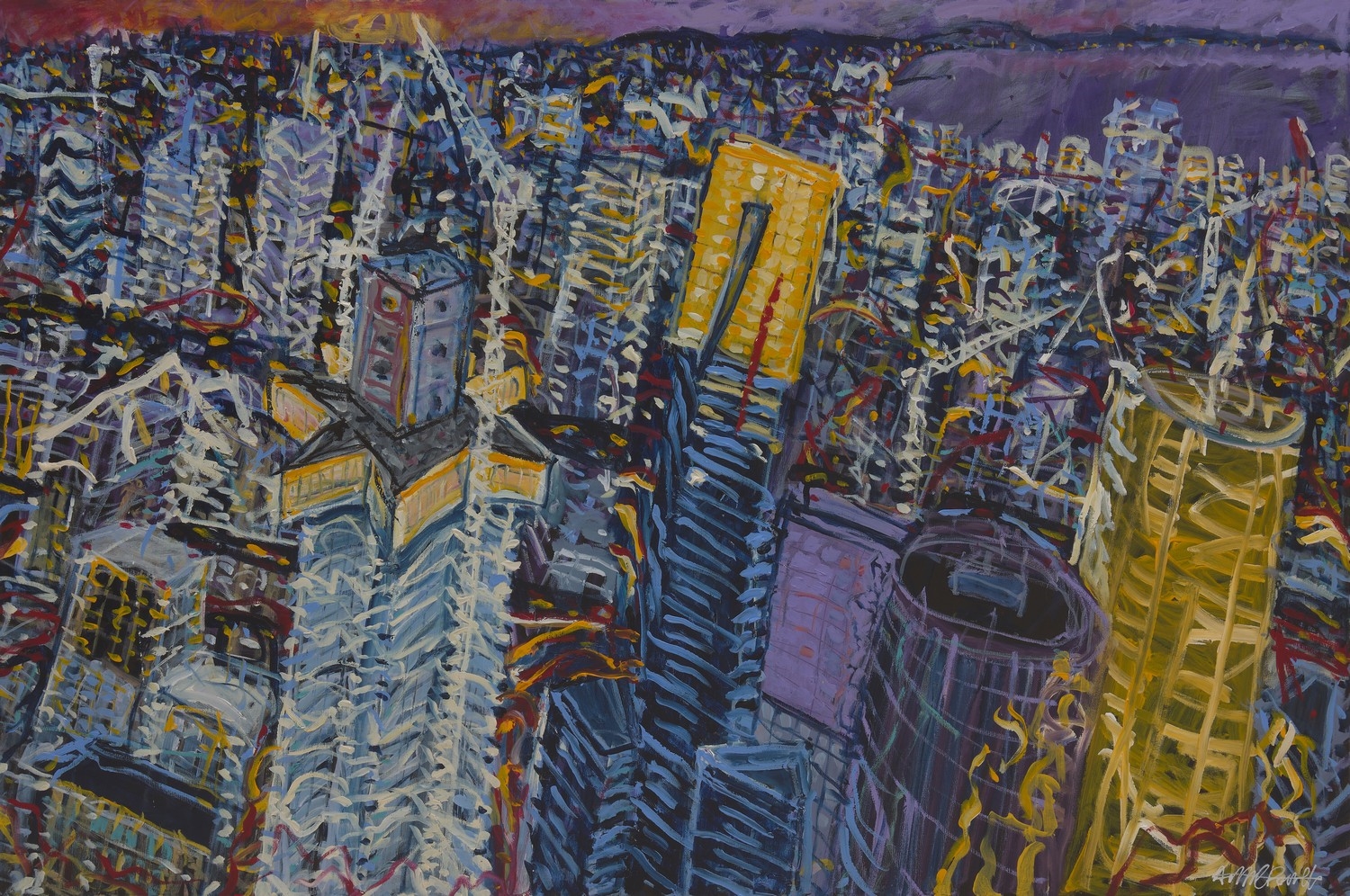 Arthur Ted Powell | As Melbourne Grows | MutualArt