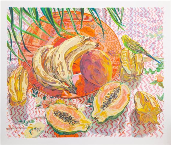Janet Fish | Still Life with Tropical Fruits (1992) | MutualArt