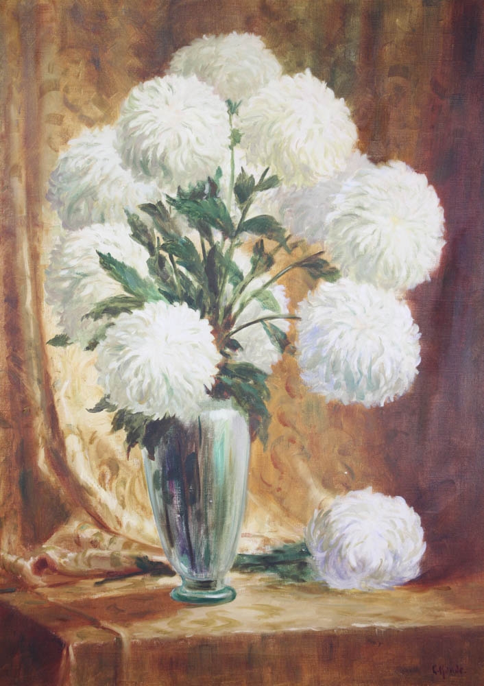 Geza Kende | Chrysanthemums | MutualArt