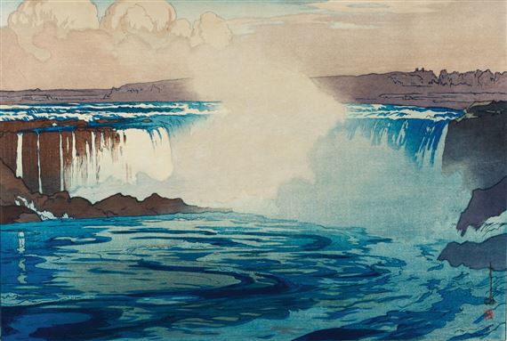 Hiroshi Yoshida | NIAGARA FALLS (20th Century) | MutualArt