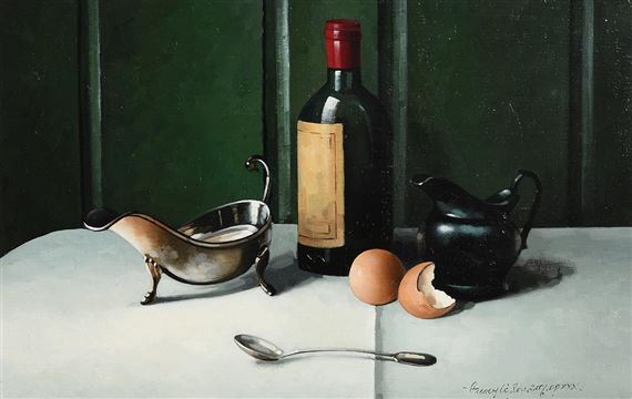David French le Roy | Still Life on Tabletop | MutualArt