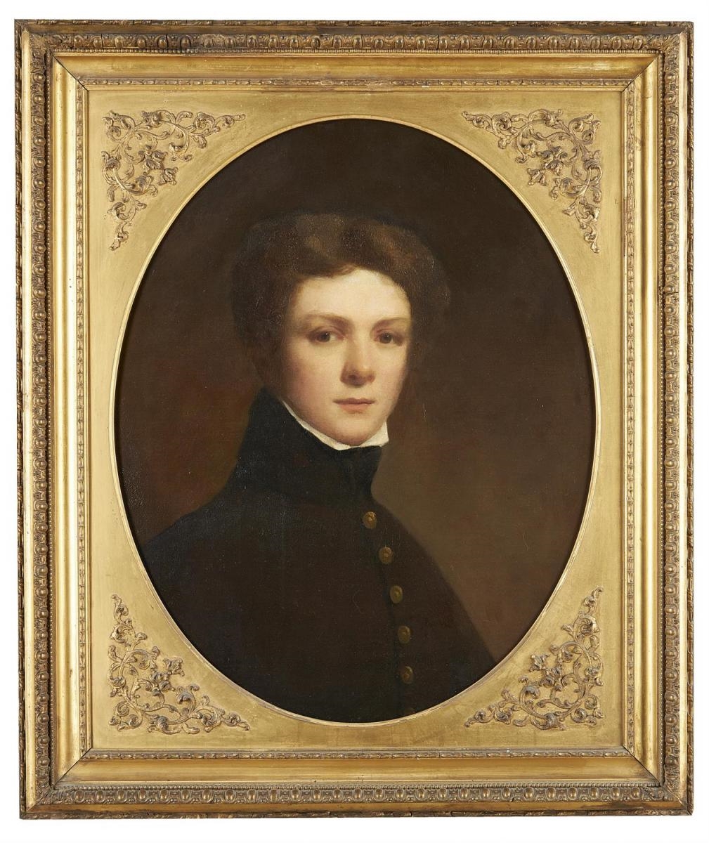 British School, 19th Century | Portrait of Charles Gordon son of John ...