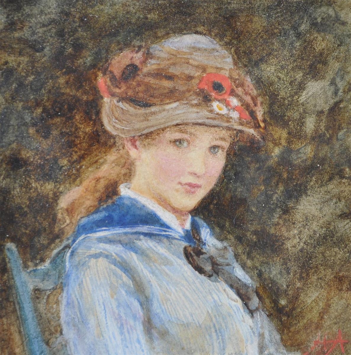 Helen Allingham | Portrait of Amy Margaret Thackeray | MutualArt