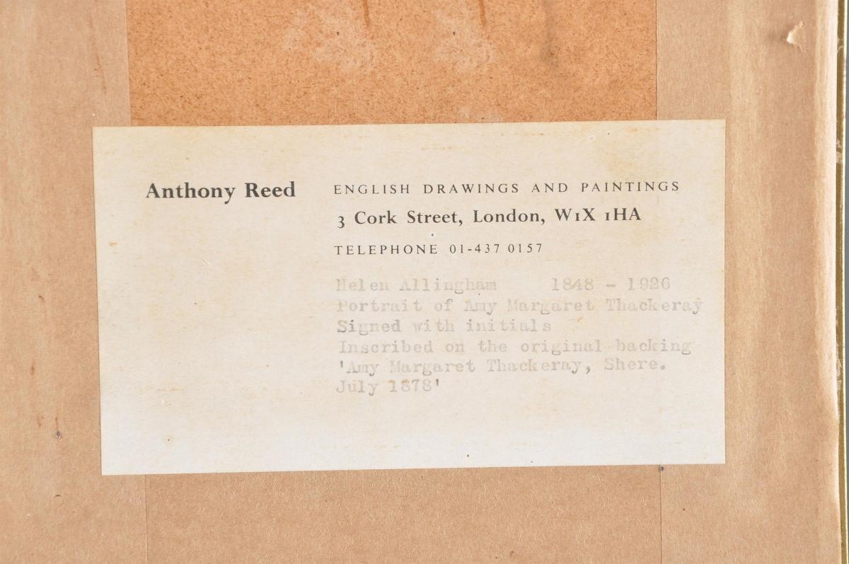 Helen Allingham | Portrait of Amy Margaret Thackeray | MutualArt