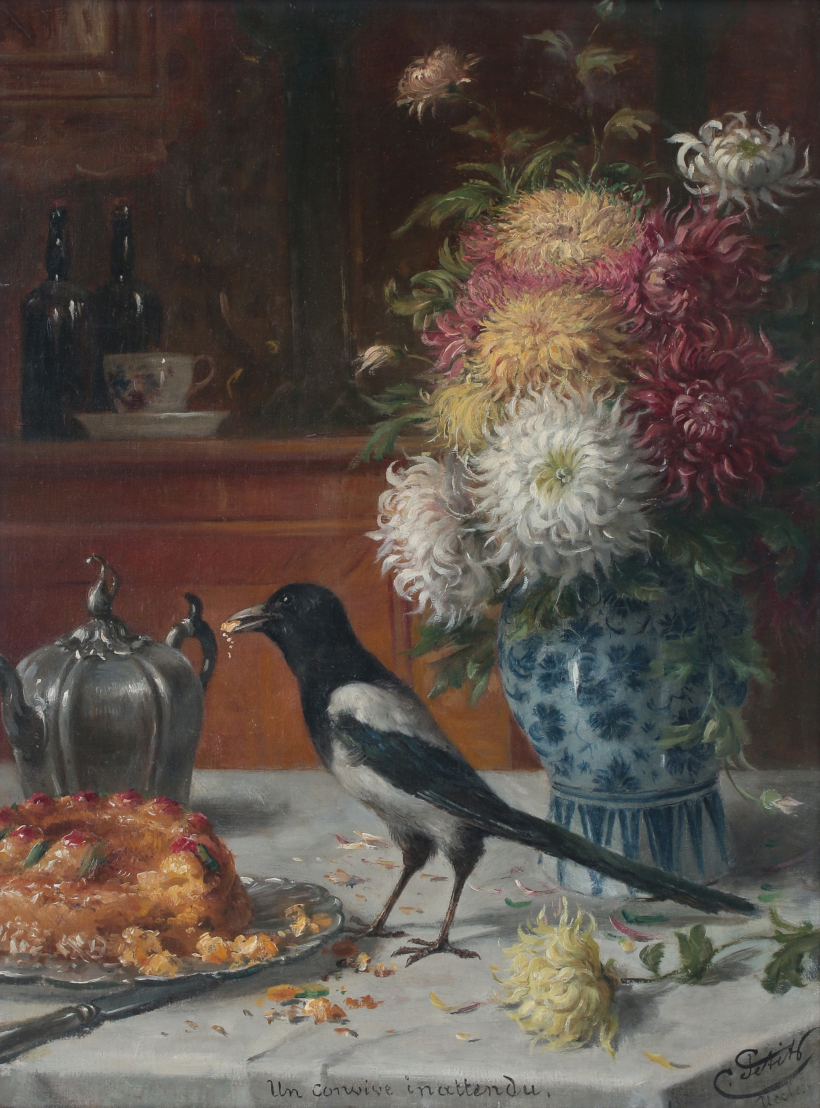 Charles Pettitt | Un convive inattendu (An unexpected guest) | MutualArt
