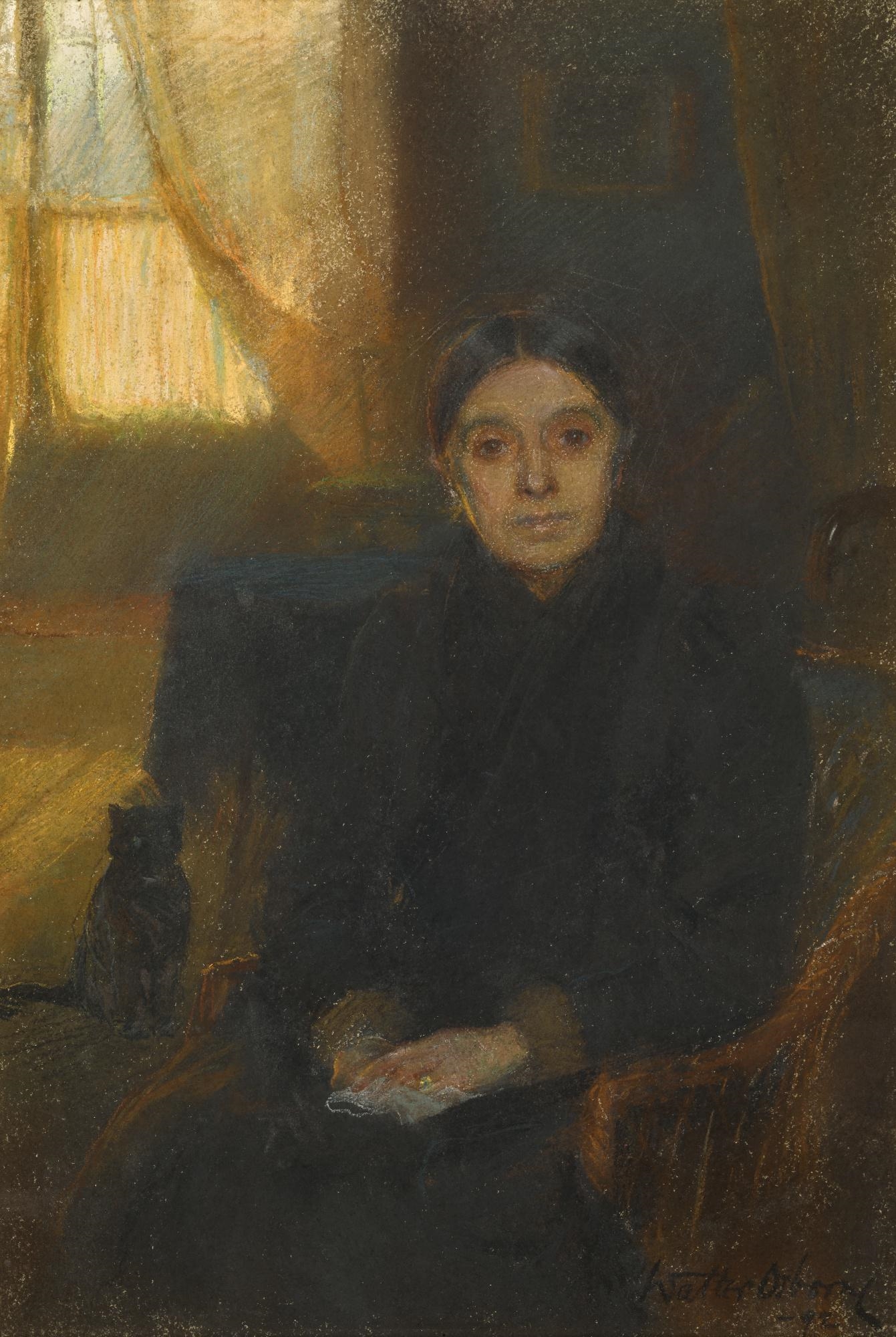 Walter Frederick Osborne | PORTRAIT OF ANNIE JANE OSBORNE, THE ARTIST'S ...