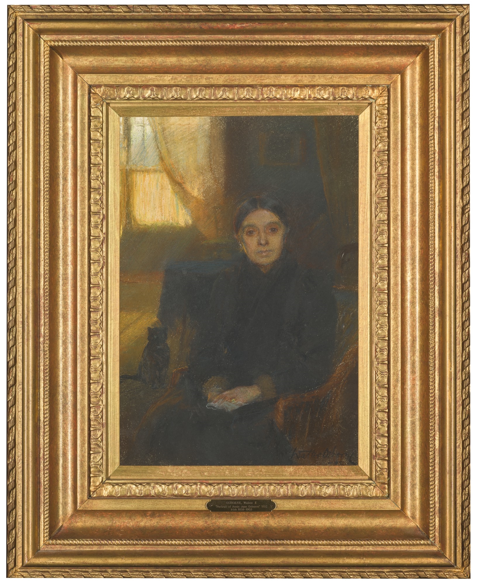 Walter Frederick Osborne | PORTRAIT OF ANNIE JANE OSBORNE, THE ARTIST'S ...