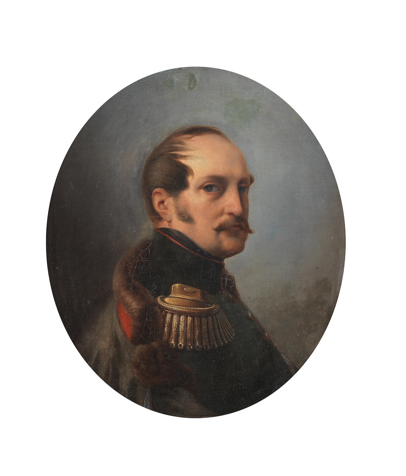 Timoleon von Neff | Portrait of Emperor Nicholas I | MutualArt