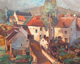 Mathieu Wiegman | A still life with a bouquet in a vase | MutualArt