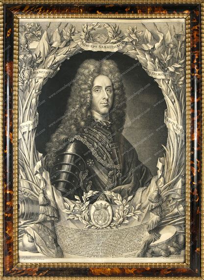 Gerard Valck | Portrait du prince Eugène de Savoie | MutualArt