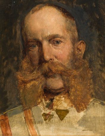 Karl Karger | Portrait of Emperor Franz Joseph I | MutualArt