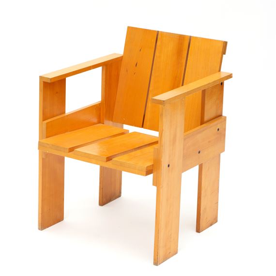 Gerrit Rietveld | Crate Chair (1934) | MutualArt