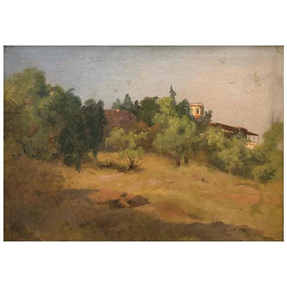 José María Velasco | Bosque y Castillo de Chapultepec | MutualArt