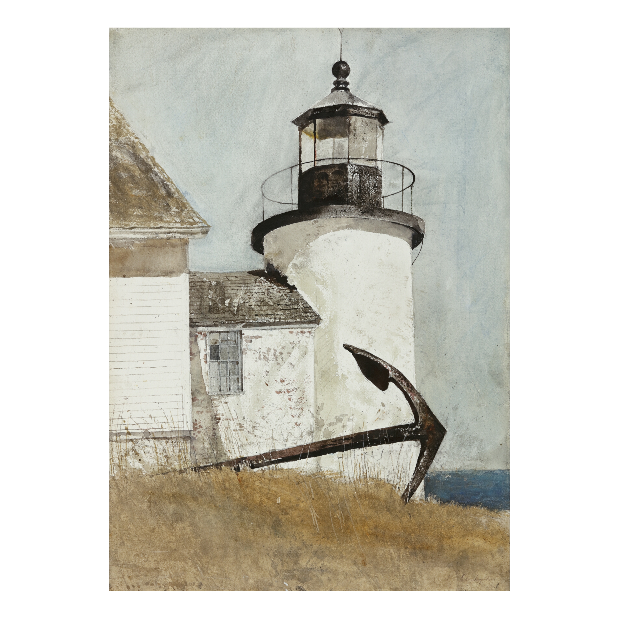 Andrew Wyeth | Hawking (1978) | MutualArt