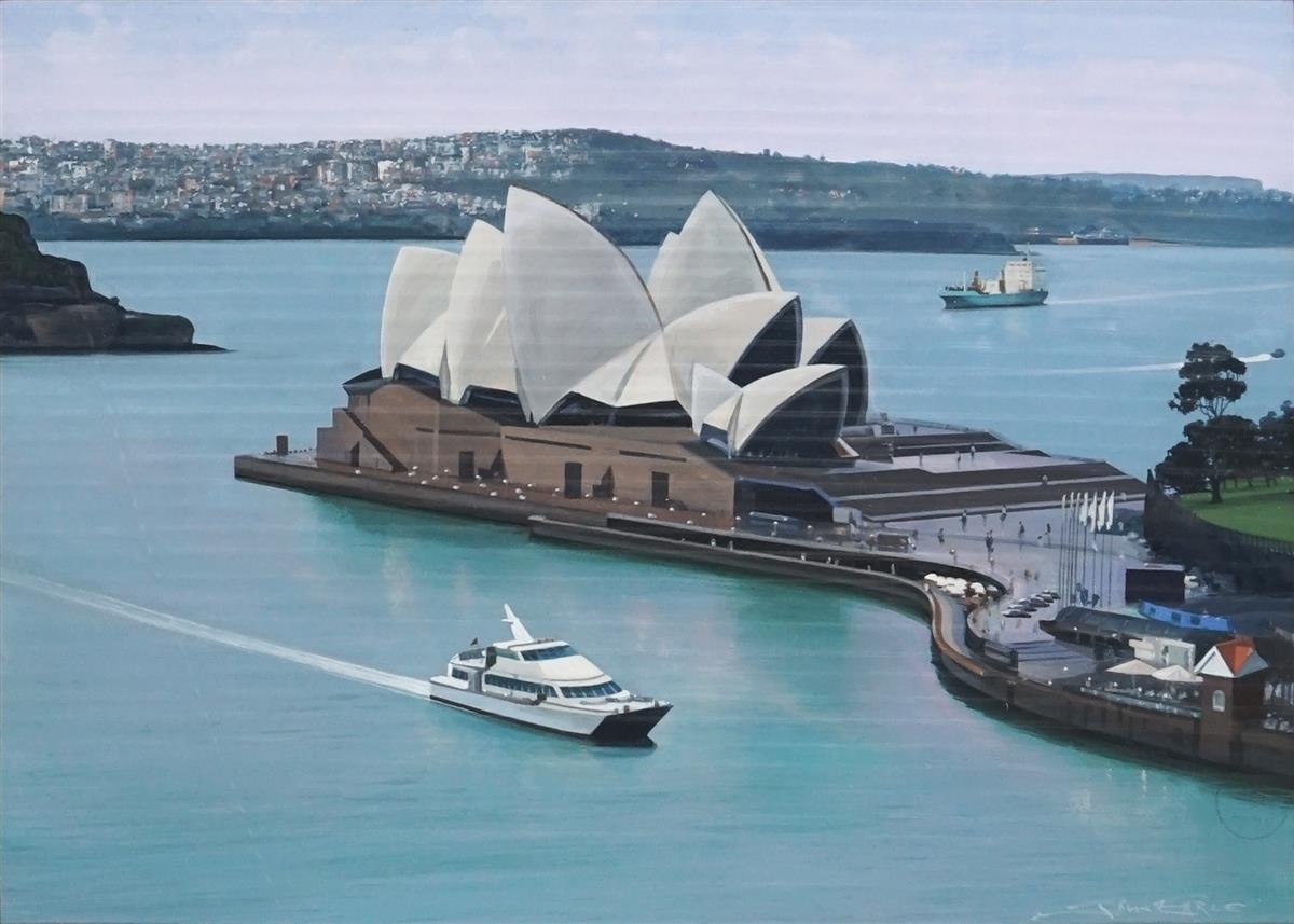 John Earle | Opera House and Sydney Harbour | MutualArt