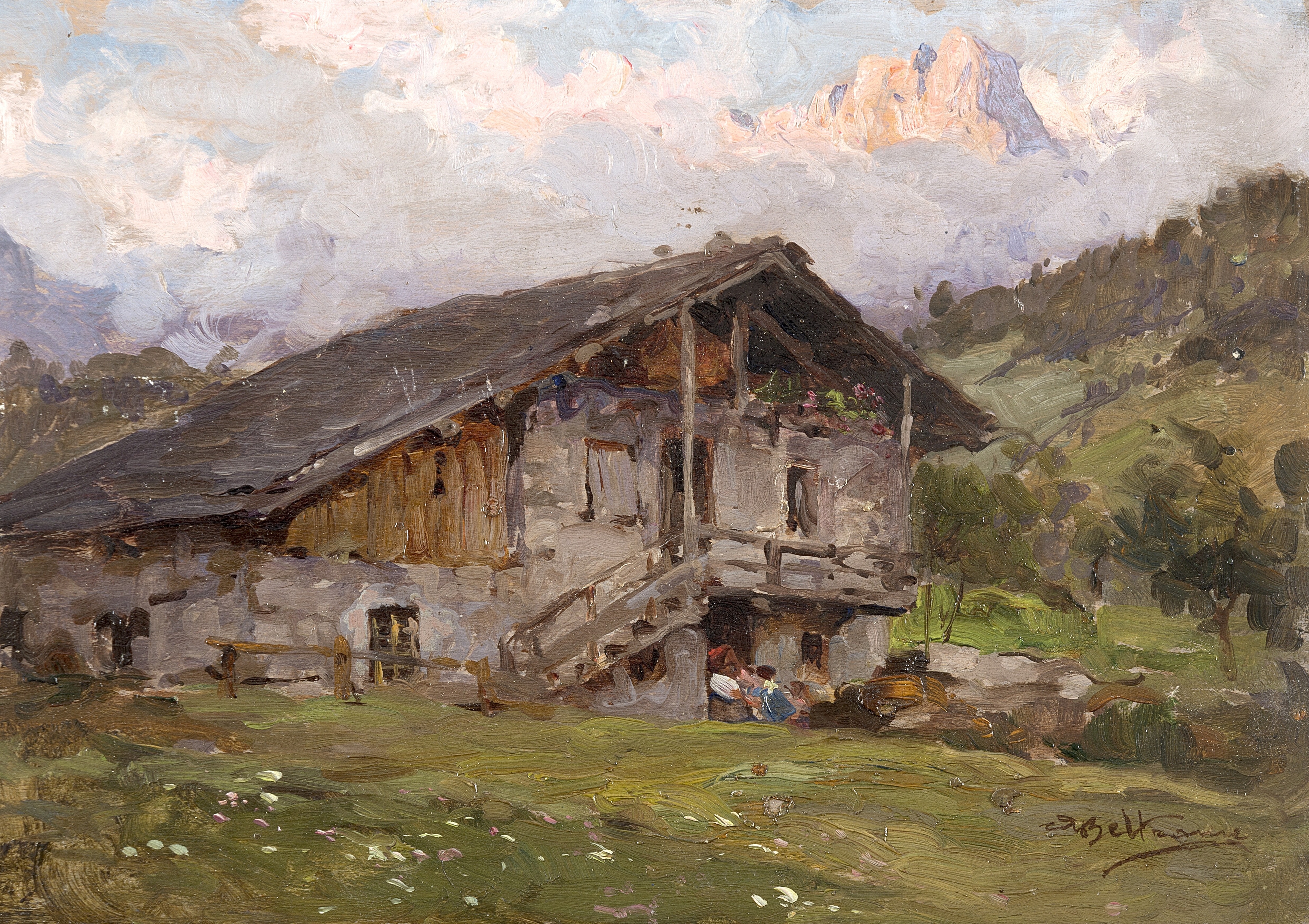 Achille Beltrame | La Baita | MutualArt