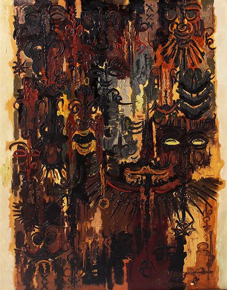 Men Sagan | Topeng-topeng Mini (1981) | MutualArt