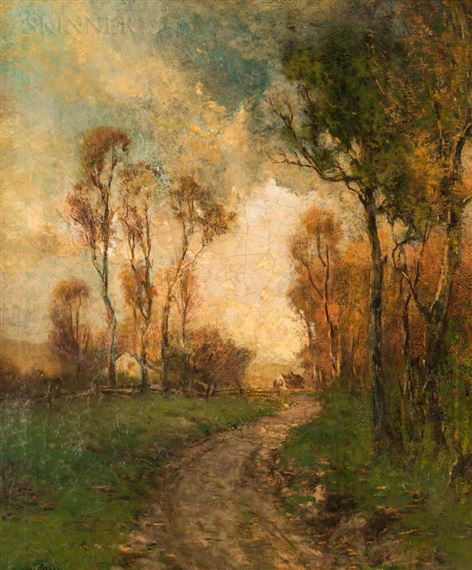 Edward Loyal Field | Edward Loyal Field (American, 1856-1914) Autumnal ...