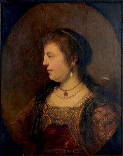 Rembrandt van Rijn | Portrait de Saskia | MutualArt