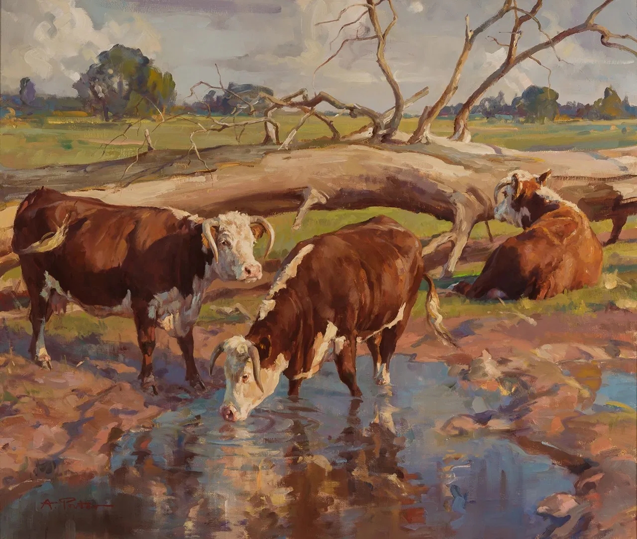 Andre Pater | The Chase | MutualArt