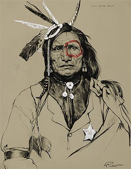 Andre Pater | IRON WHITE MAN (OGLALA SIOUX) | MutualArt