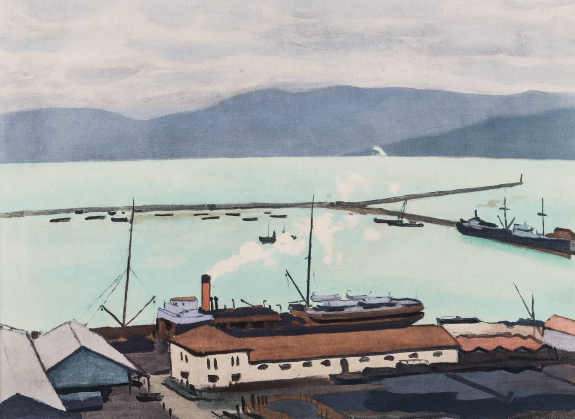 Albert Marquet | Le port d'Alger | MutualArt