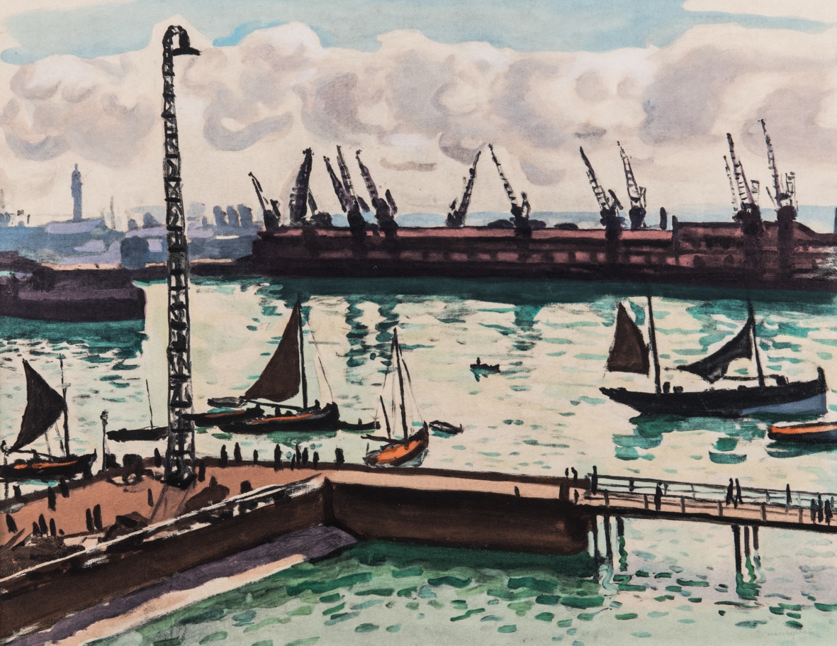 Albert Marquet | LE PORT D'ALGER | MutualArt