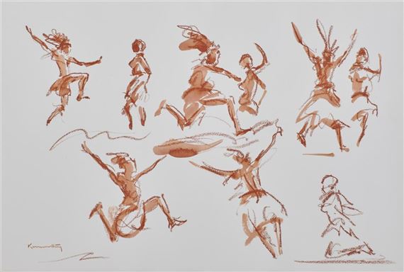 Jonathan Kenworthy | Kamba Dancers | MutualArt