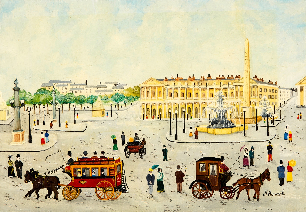 Michel Hermel | Place de la Concorde (1965) | MutualArt