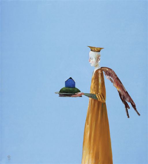 Stefan Caltia | Regele purtător de casă (2003) | MutualArt