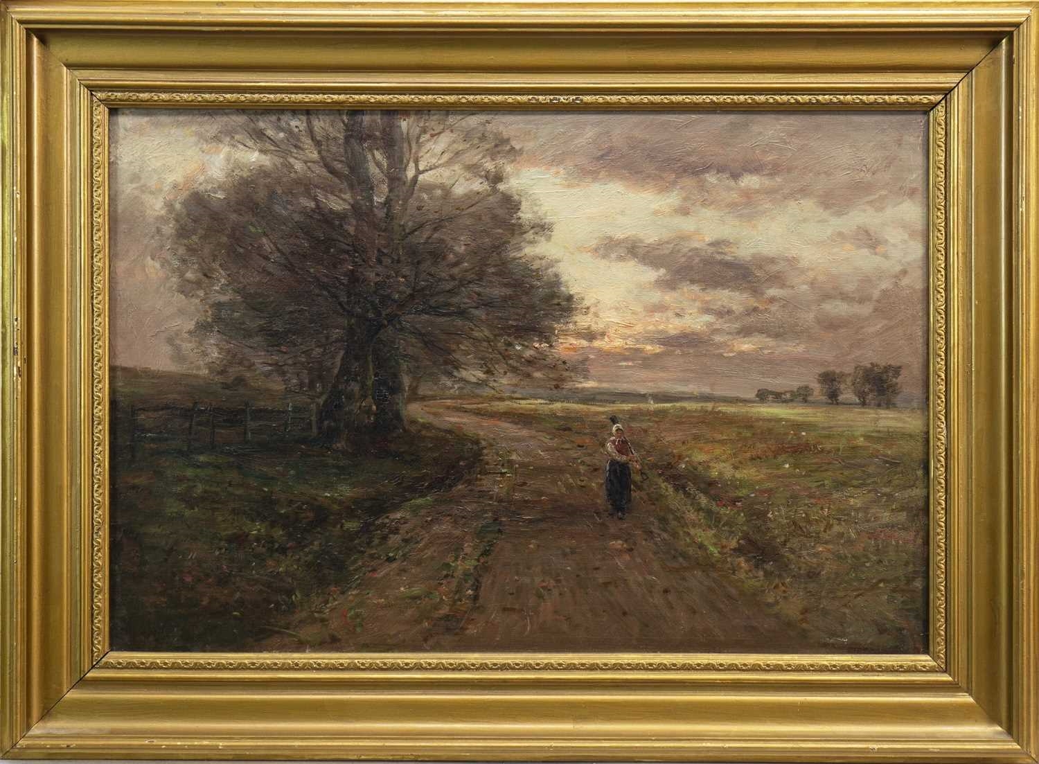John Hamilton Glass | FIGURE ON A COUNTRY PATH | MutualArt