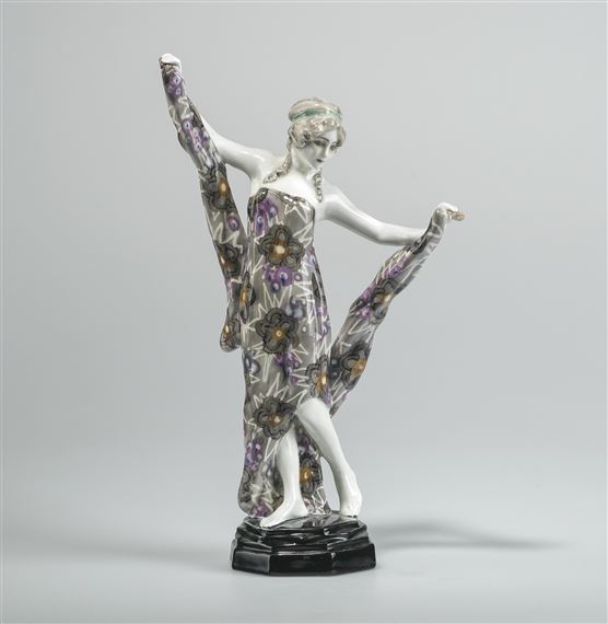 Rudolf Podany | A figurine “Adorée-Via Villany” (“Female dancer with ...
