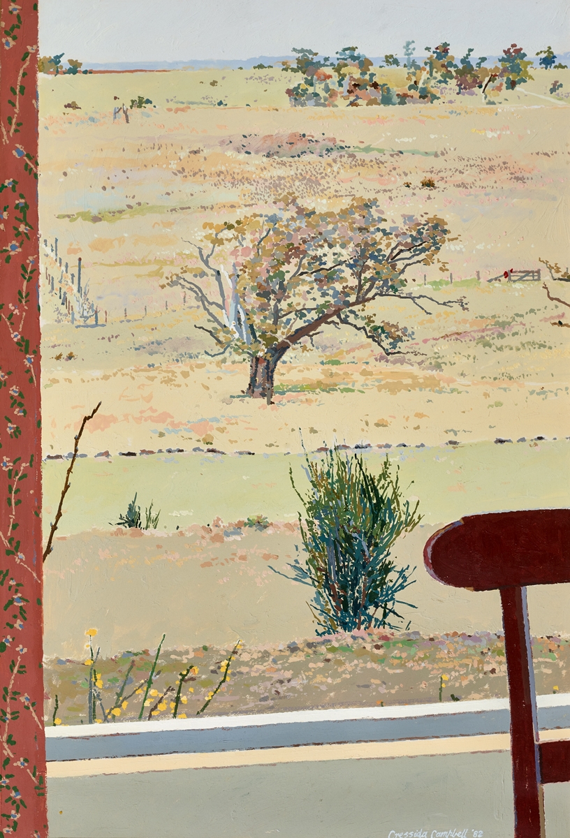 Cressida Campbell | View Through a Window (1982) | MutualArt