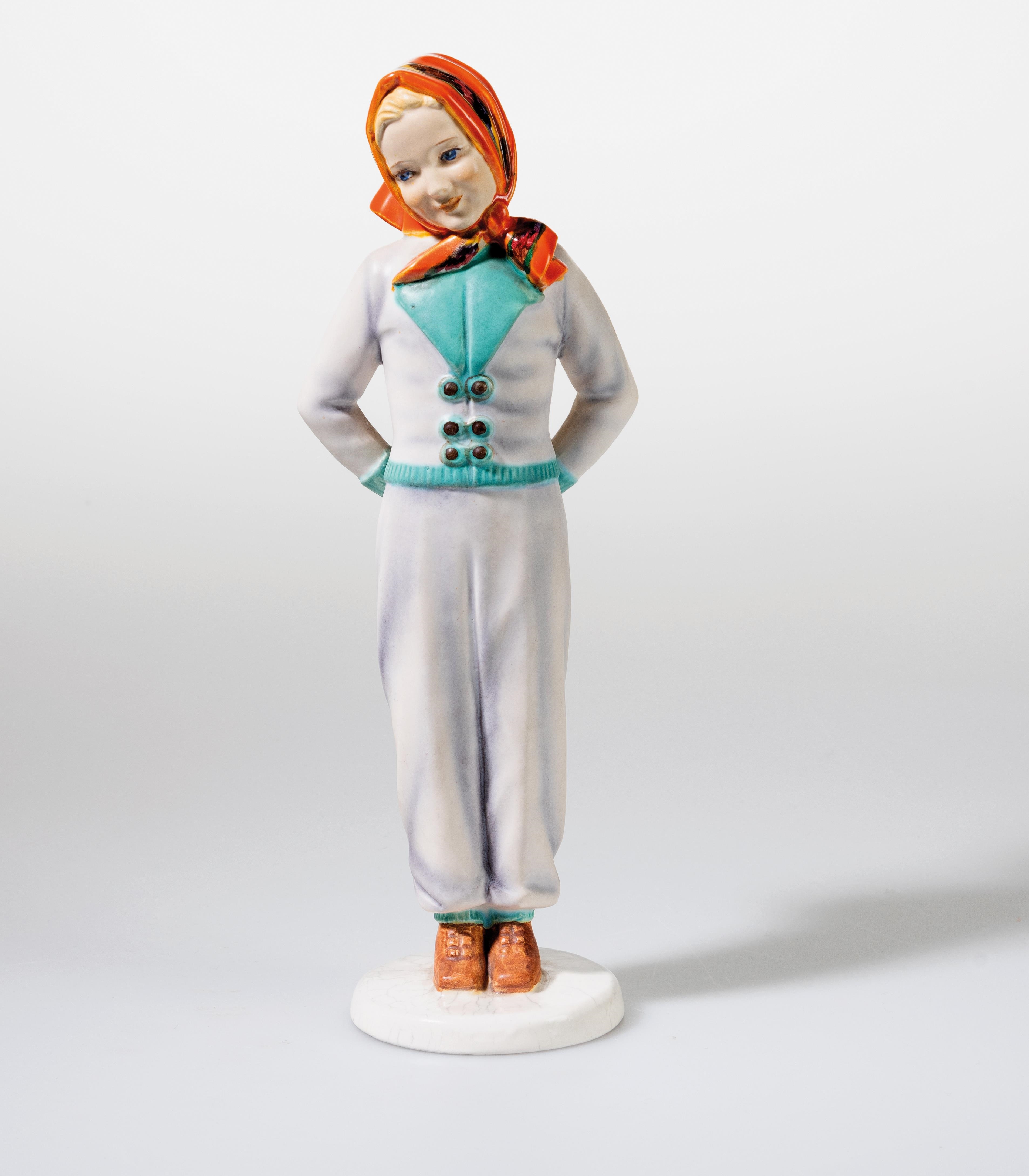 Rudolf Podany | A figurine “Adorée-Via Villany” (“Female dancer with ...