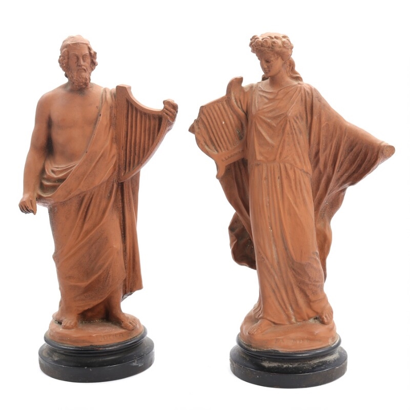 Rudolf Uffrecht | Homer and Sappho | MutualArt