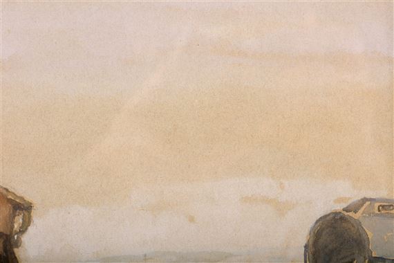 Lucy Kemp-Welch | Gypsy wagons | MutualArt