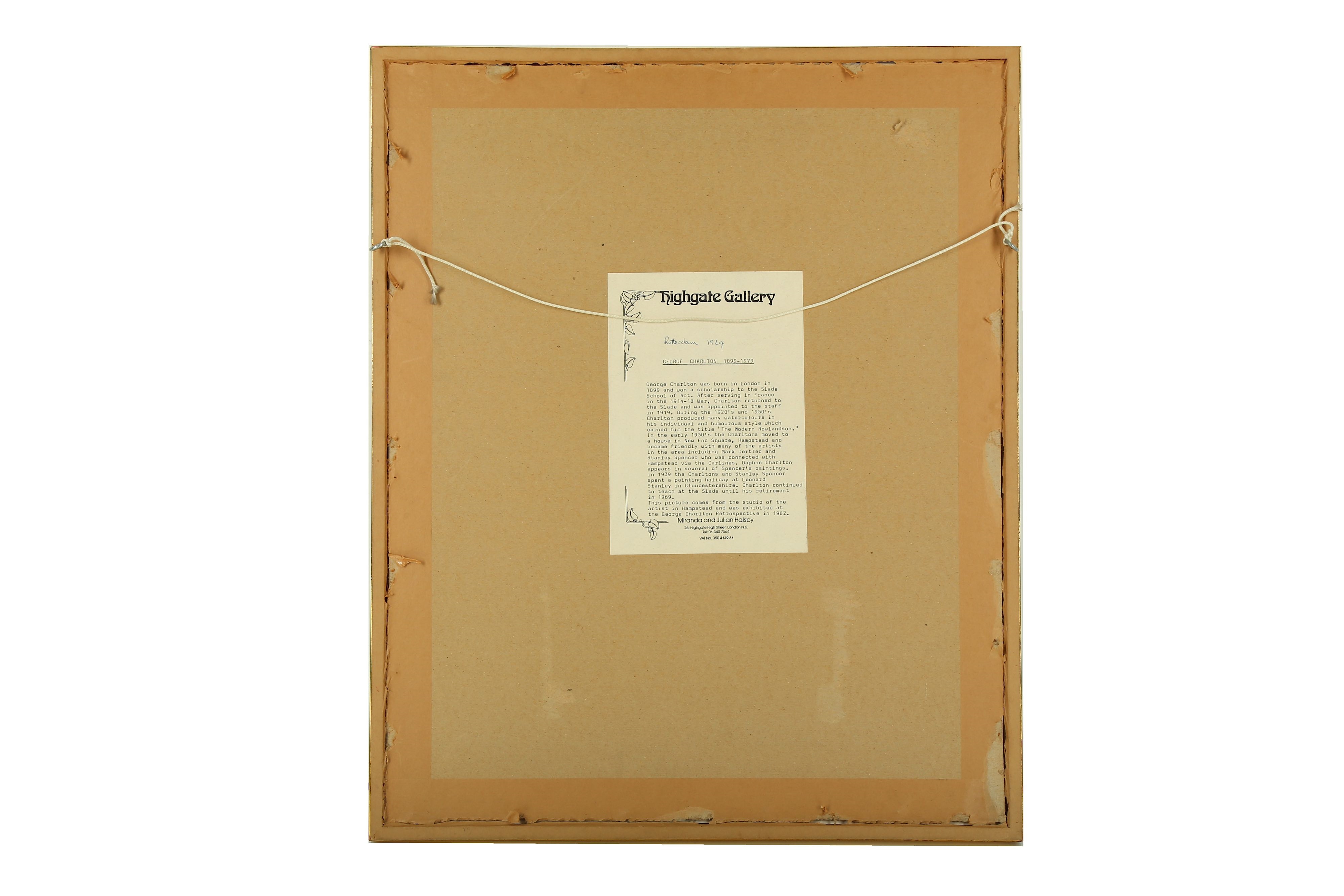 George Charlton | Rotterdam (1924) | MutualArt