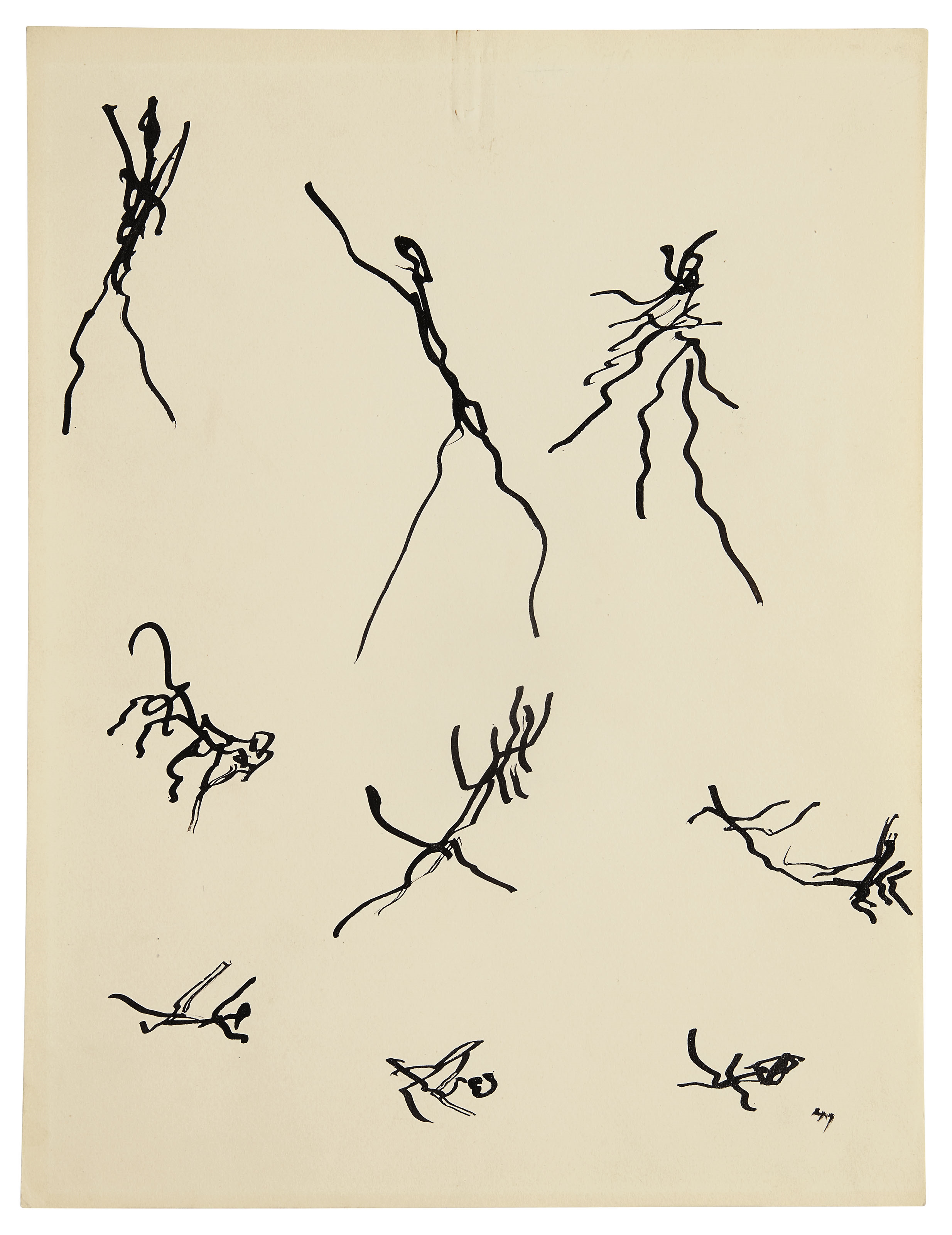 Henri Michaux | ALPHABET | MutualArt