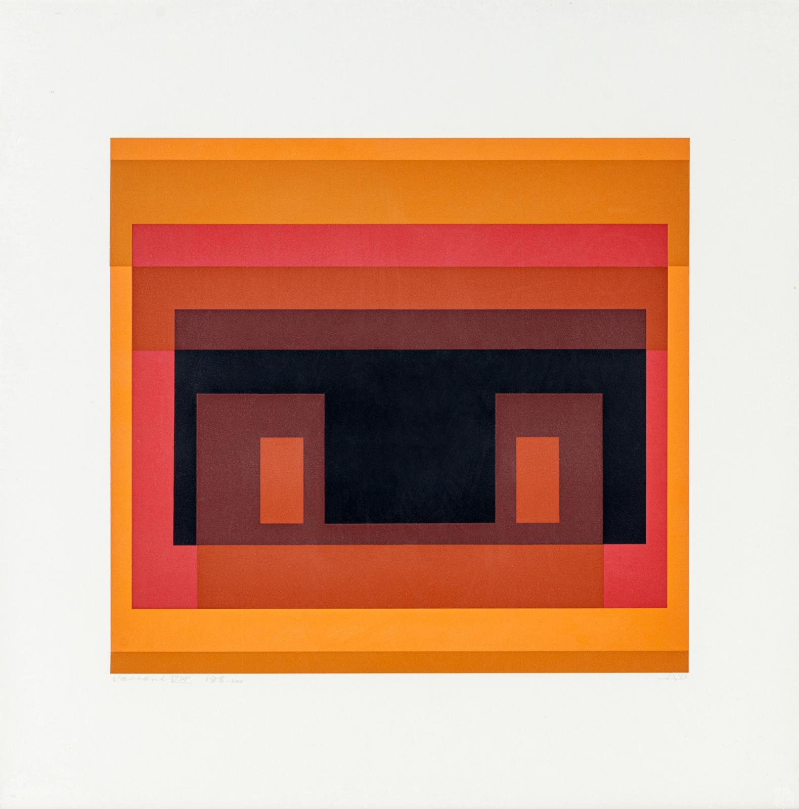 Josef Albers | I-S e (1970) | MutualArt