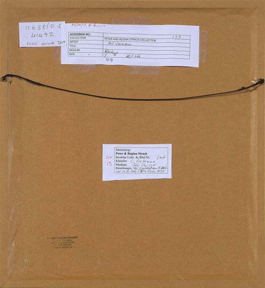 Carl Adolf Erwin Ossman | Blie Skizze (Blue Sketch) | MutualArt