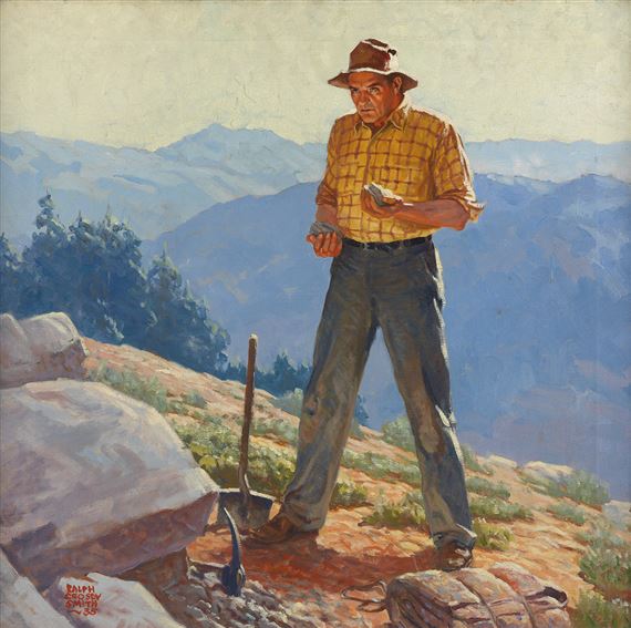 Ralph Crosby Smith | Standing Prospector. (1935) | MutualArt