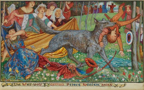Henry Justice Ford | The Wer-wolf Carries Prince William Away. (1905 ...